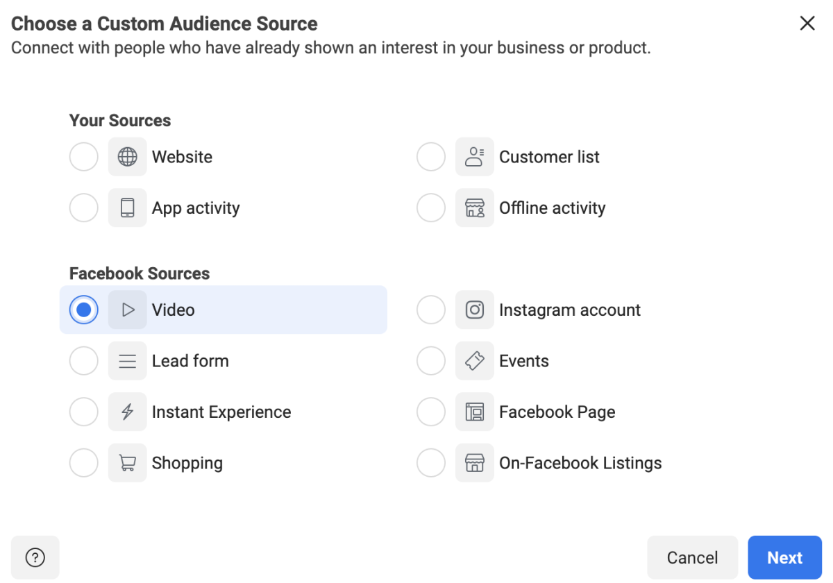 How To Create A Custom Audience On Facebook…And The 7 Audiences Every ...