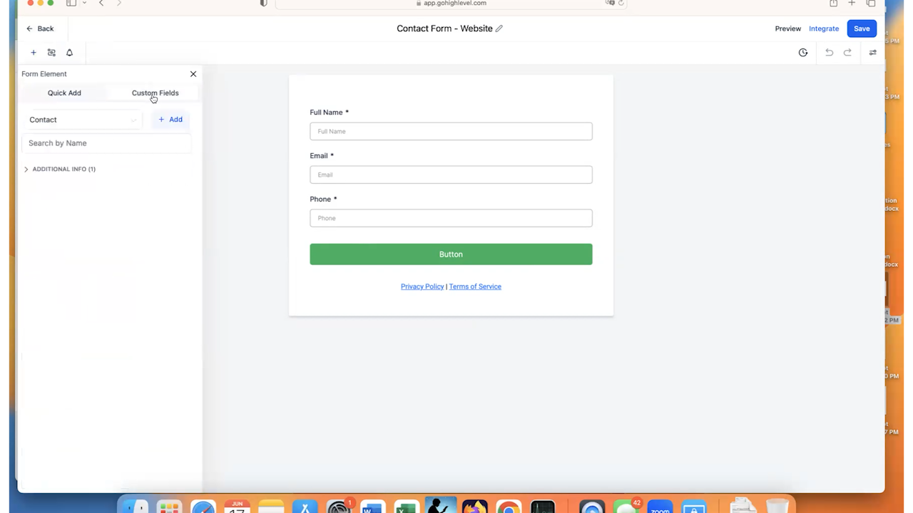 Step-by-Step Guide: How to Create/Add a Contact Form in GoHighLevel And ...