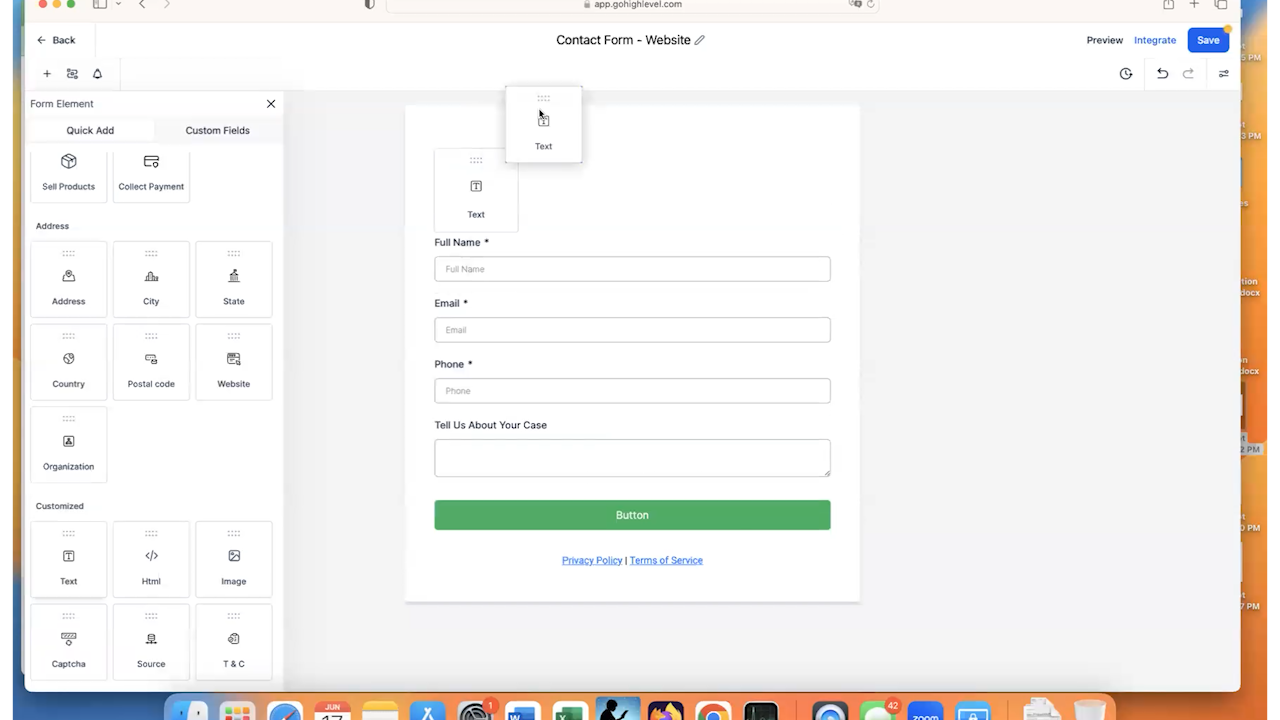 Step-by-Step Guide: How to Create/Add a Contact Form in GoHighLevel And ...
