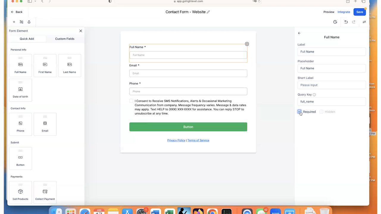 Step-by-Step Guide: How to Create/Add a Contact Form in GoHighLevel And ...