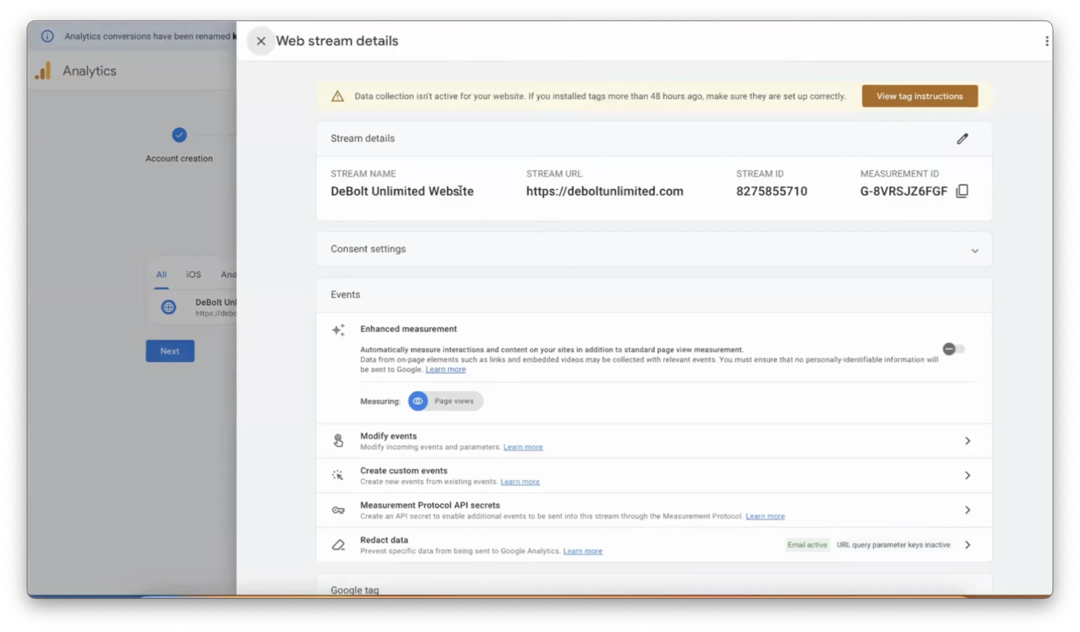 How to Add a Second Website to Your Google Analytics Property: A Step-by-Step Guide – IFTS, Inc ...